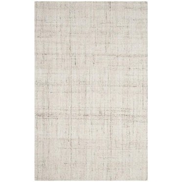 SAFAVIEH Abstract Bailey Striped Area Rug, Ivory/Beige, 6' x 9 ...