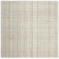 SAFAVIEH Abstract Bailey Striped Area Rug, Ivory/Beige, 8' x 8' Square ...
