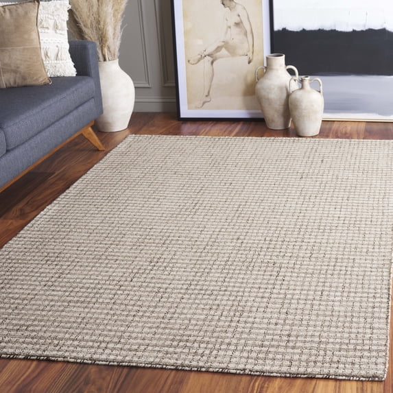 SAFAVIEH Abstract Briella Geometric Area Rug, Beige/Gray, 8' x 10 ...