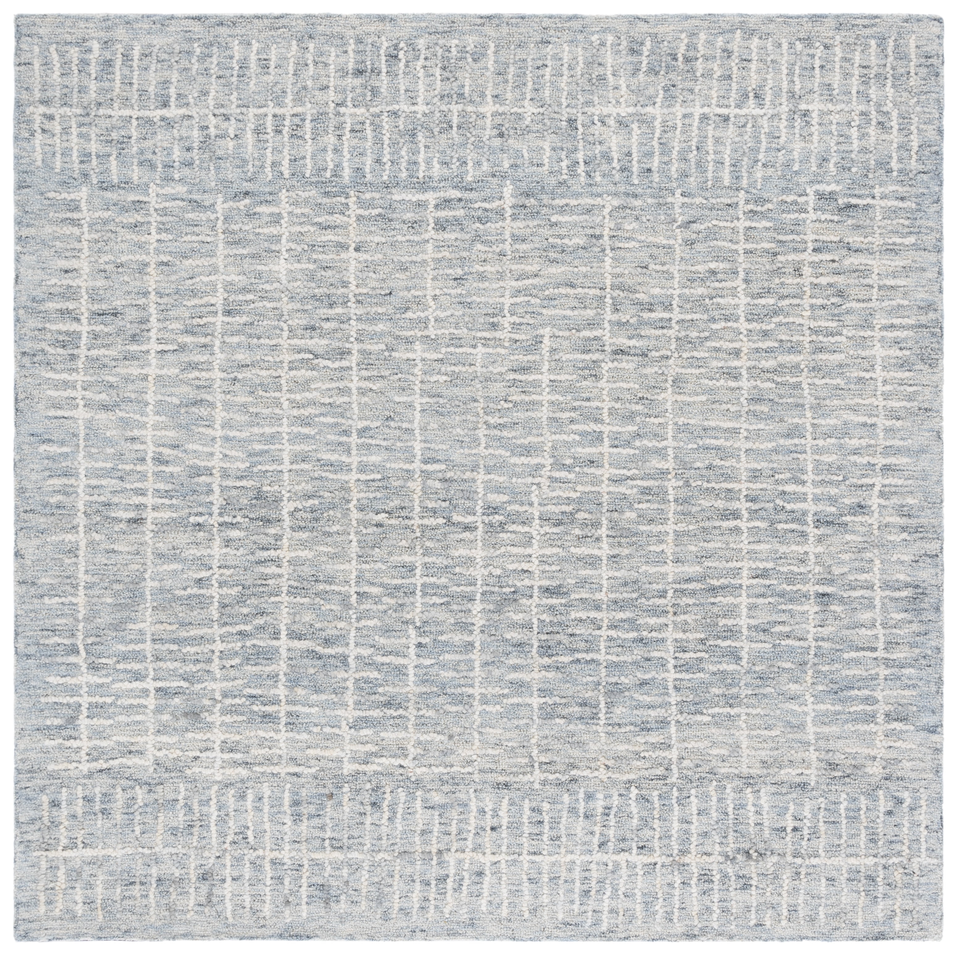 SAFAVIEH Abstract Coretta Striped Geometric Area Rug, Light Blue/Ivory ...