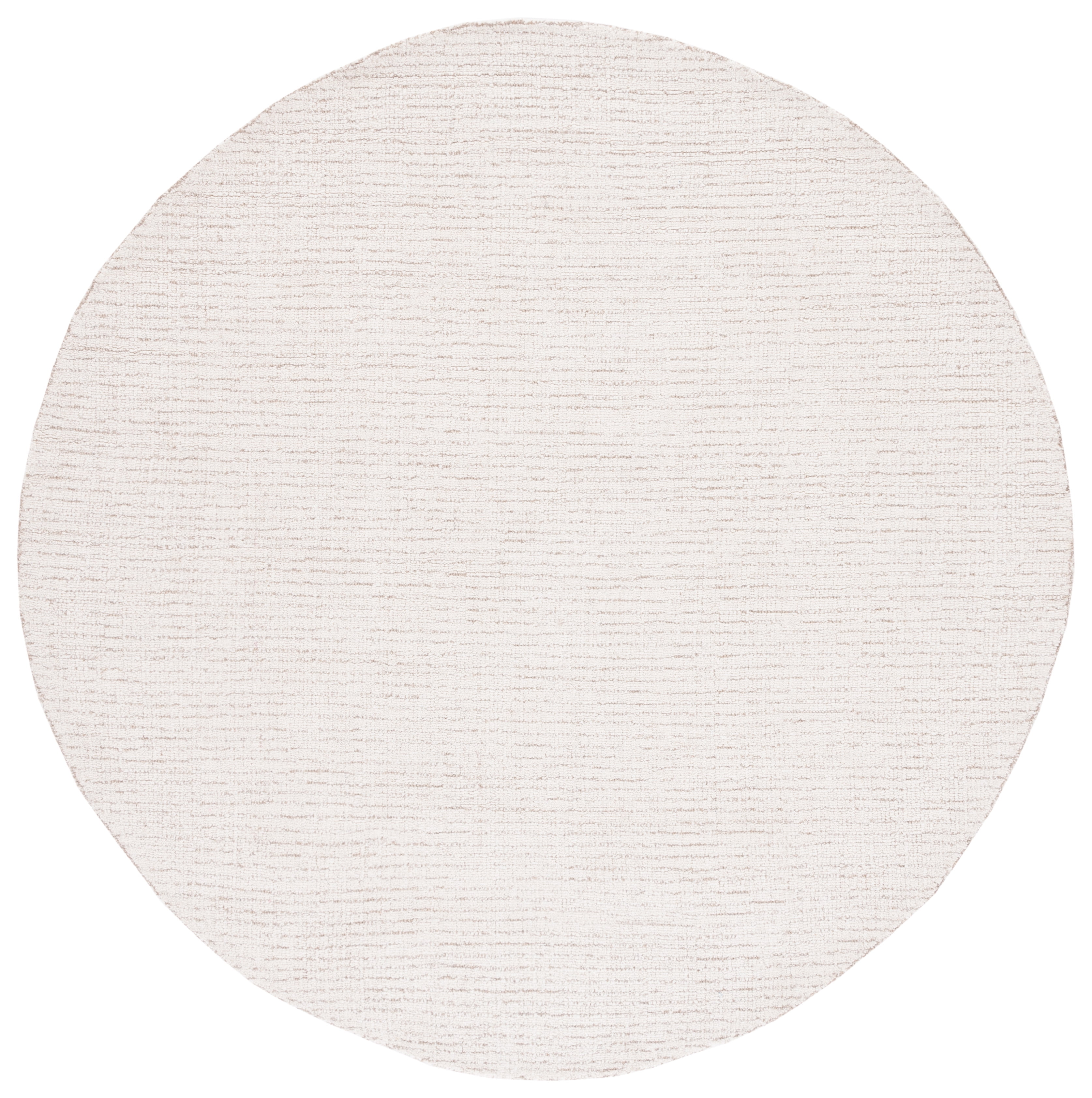 SAFAVIEH Abstract Delia Geometric Wool Area Rug, Ivory/Beige, 4' x 4 ...