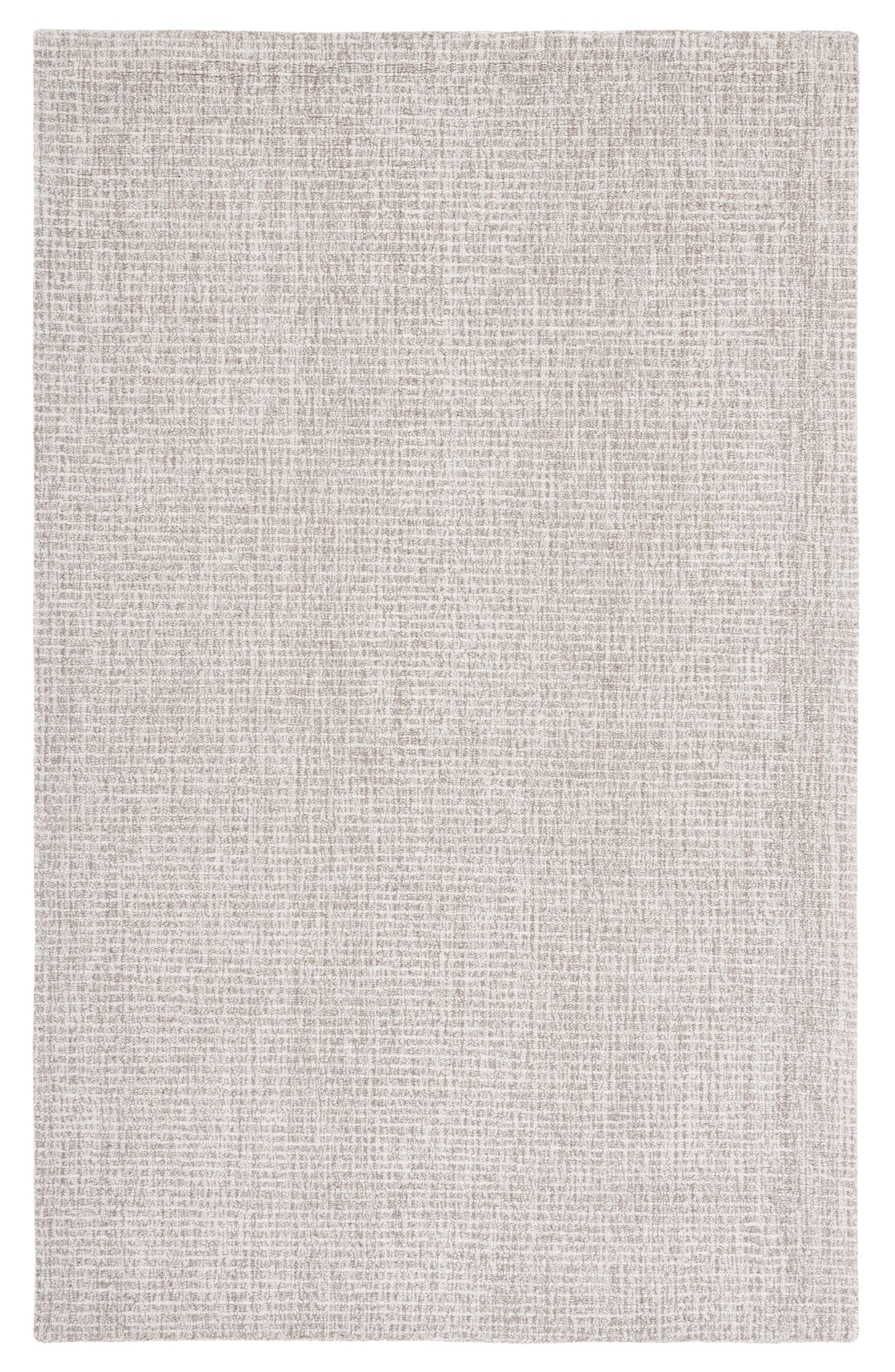SAFAVIEH Abstract Delia Geometric Striped Wool Area Rug, Ivory/Grey, 6 ...