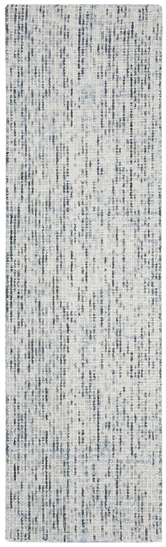 SAFAVIEH Abstract Wool Runner Rug for Living Room, Bedroom, Entryway ...