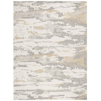 SAFAVIEH Abstract Bailey Striped Area Rug, Ivory/Beige, 10' x 14 ...