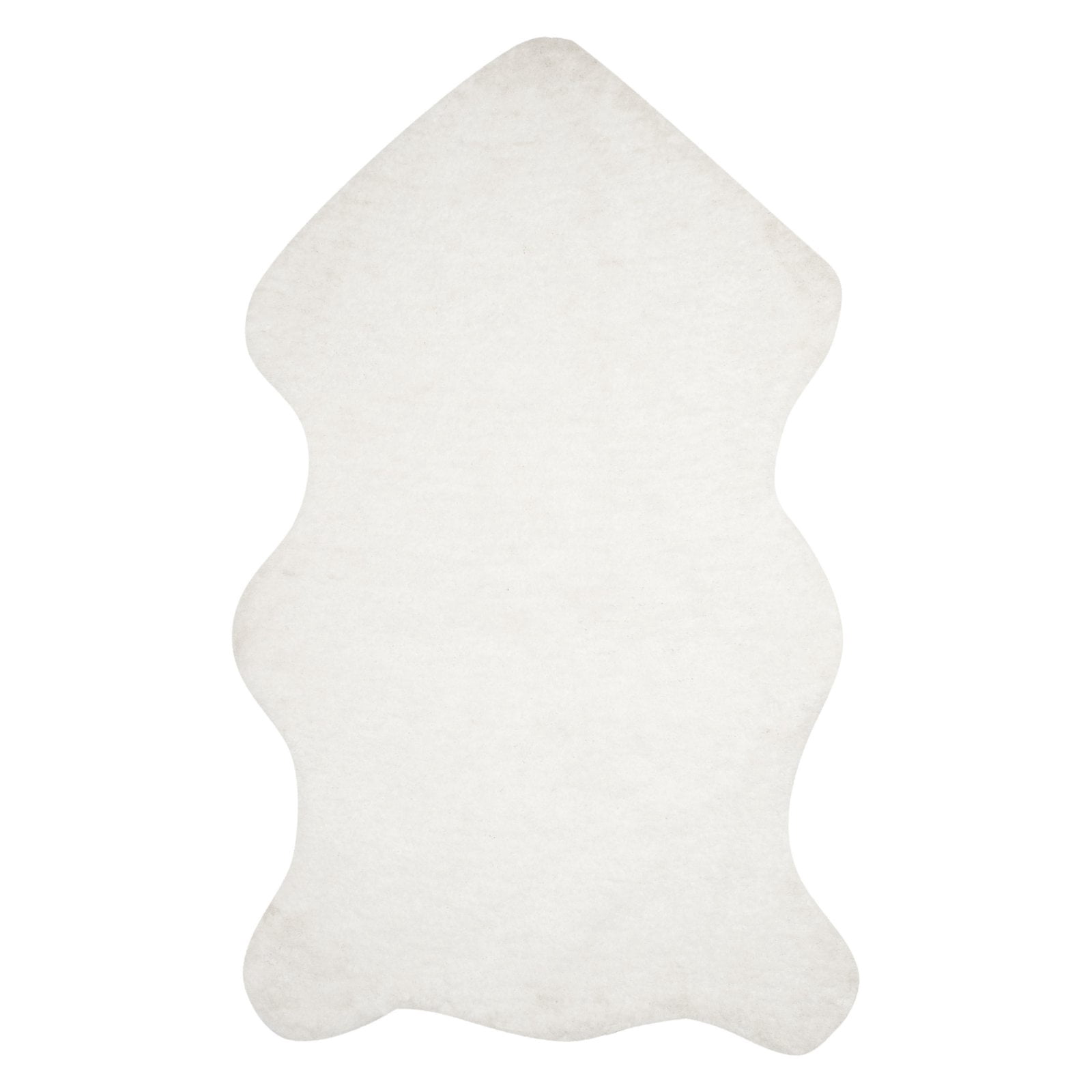 SAFAVIEH Addie Solid Plush Polyester Sheep Shag Runner Rug, Ivory, 2'3 ...