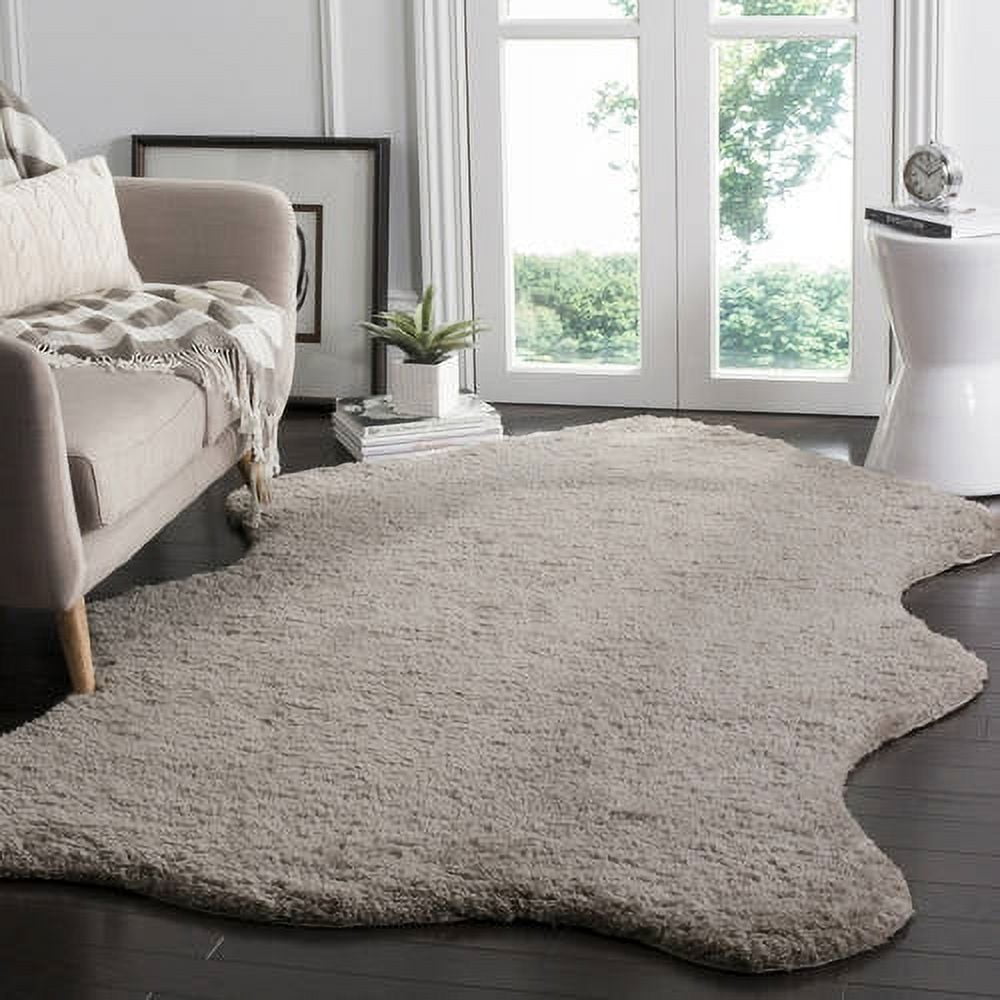 Free Shipping! Safavieh Addie Plush Shag Runner Rug Silver 2'3 x 6 ...