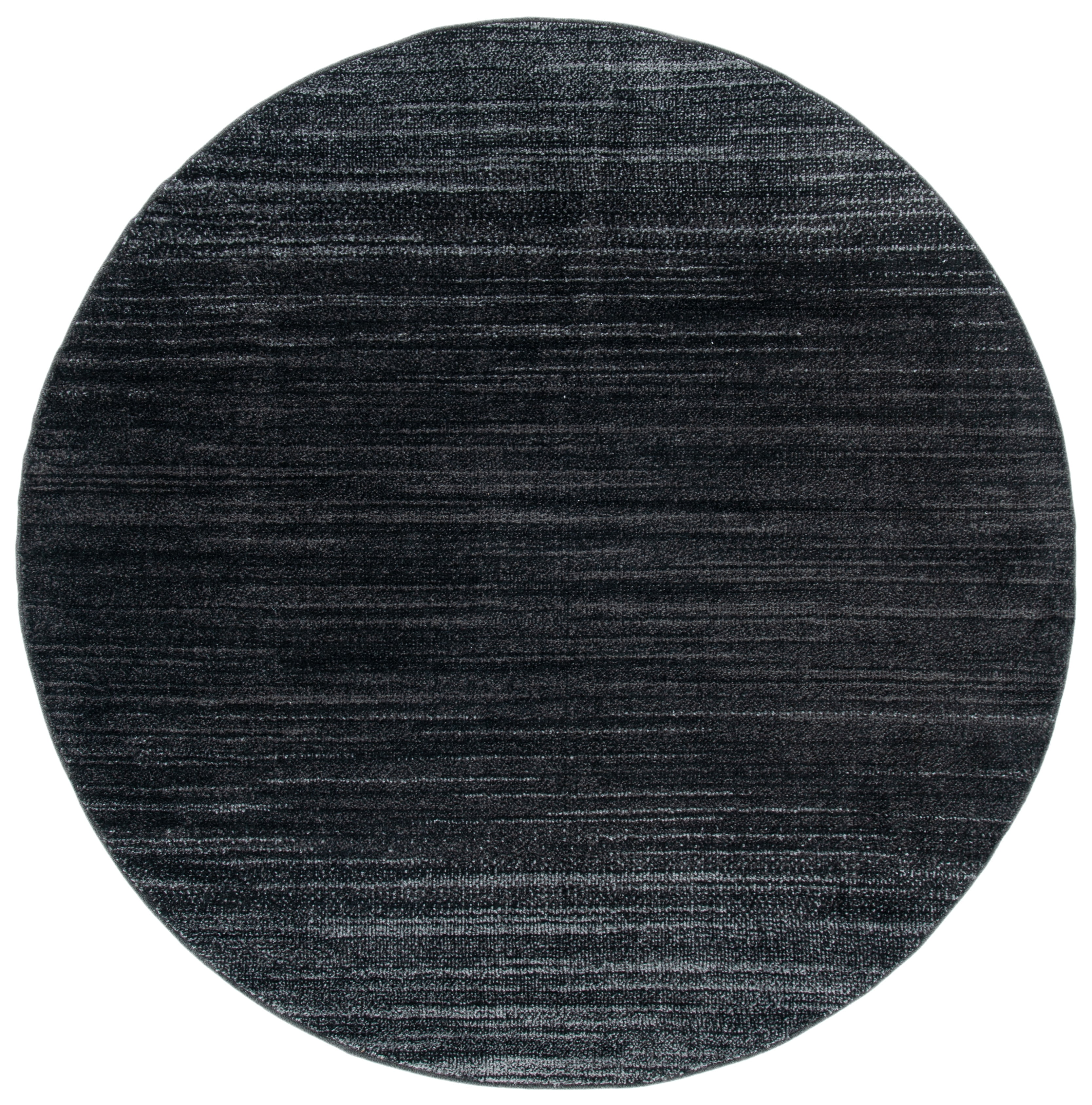 SAFAVIEH Adirondack Boban Abstract Area Rug, Black/Grey, 4' x 4' Round ...