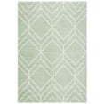 SAFAVIEH Adirondack Caitriona Geometric Area Rug, Sage/Ivory, 4' x 6 ...