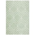 SAFAVIEH Adirondack Caitriona Geometric Area Rug, Sage/Ivory, 5'1" x 7 ...