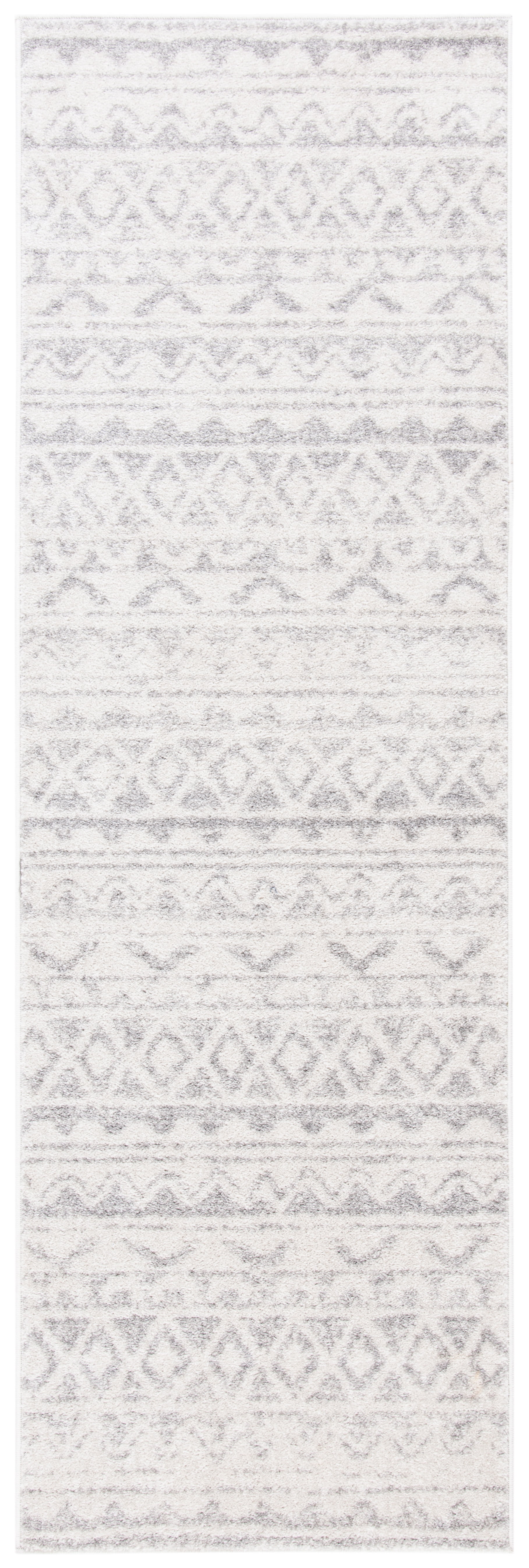 SAFAVIEH Adirondack Emil Southwestern Runner Rug, Ivory/Grey, 2'6" x 10 ...