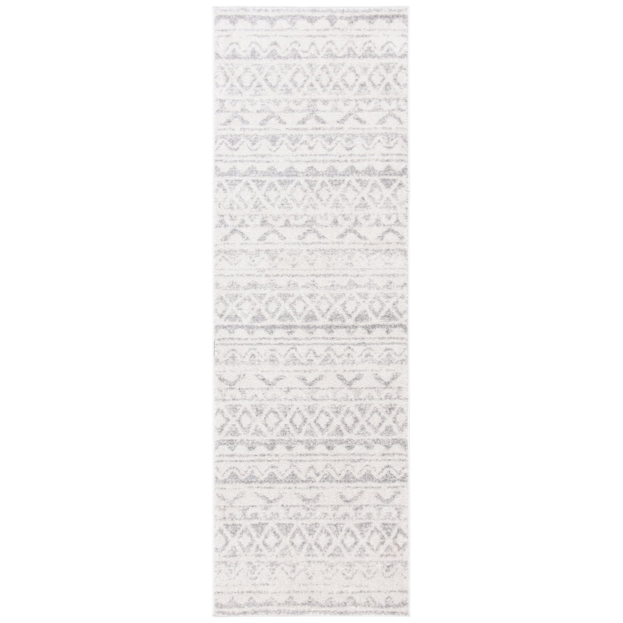 SAFAVIEH Adirondack Emil Southwestern Runner Rug, Ivory/Grey, 2'6" x 8 ...