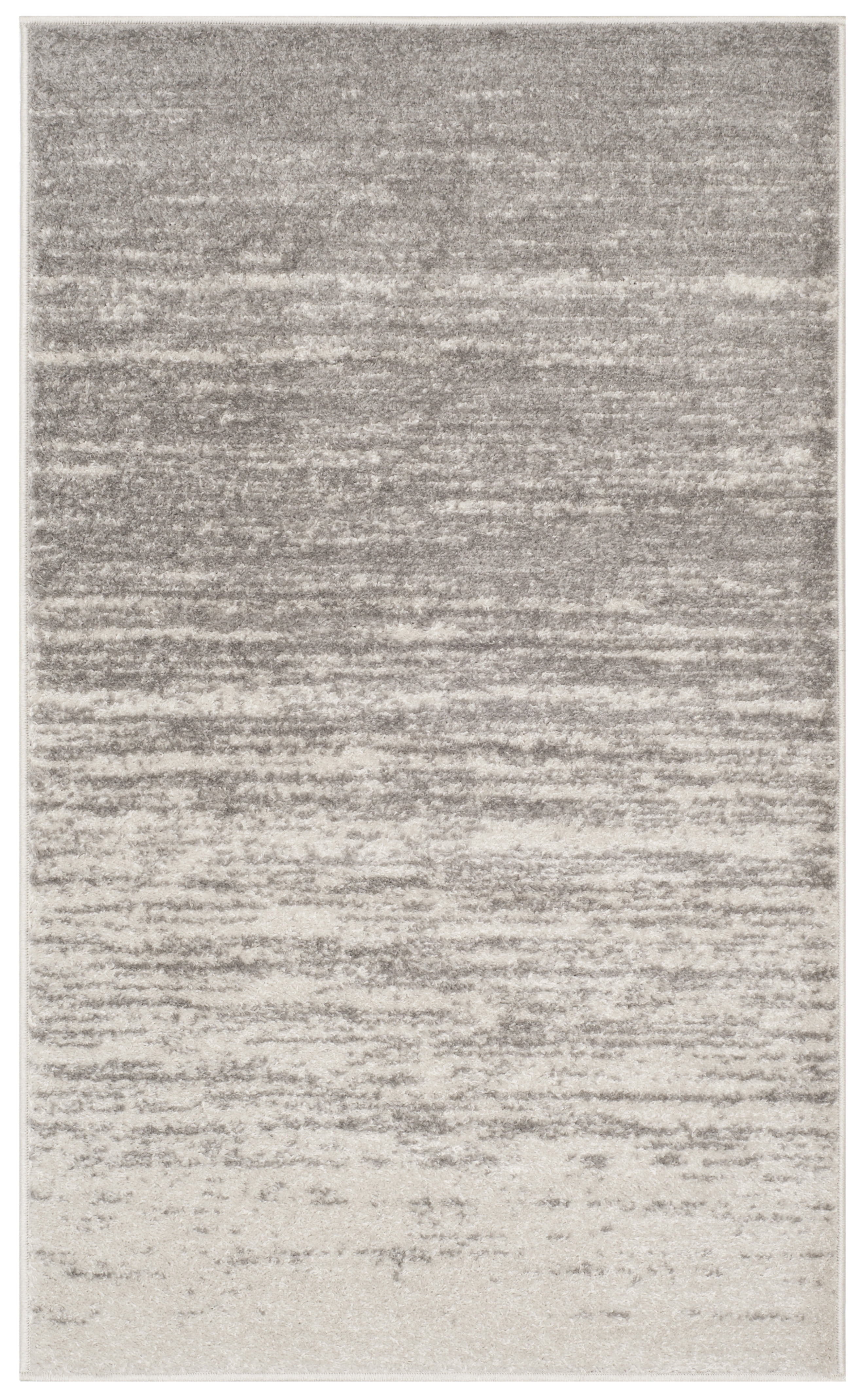 SAFAVIEH Adirondack Esmond Striped Area Rug, Light Grey/Grey, 2'6" x 4 ...