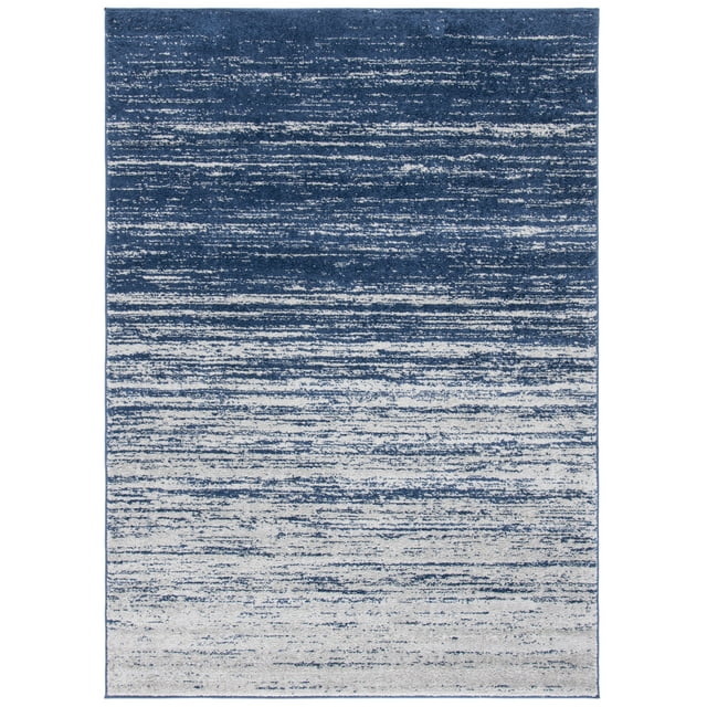 SAFAVIEH Adirondack Esmond Abstract Area Rug, Navy/Grey, 4'5" x 6'5 ...