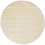 SAFAVIEH Adirondack Esmond Striped Area Rug, Champagne/Cream, 7' x 7 ...