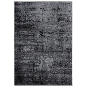 Black Abstract Rug