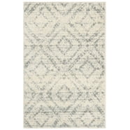 SAFAVIEH Large Living Room Indoor Kilim Jasmine Checkered Wool Area Rug ...