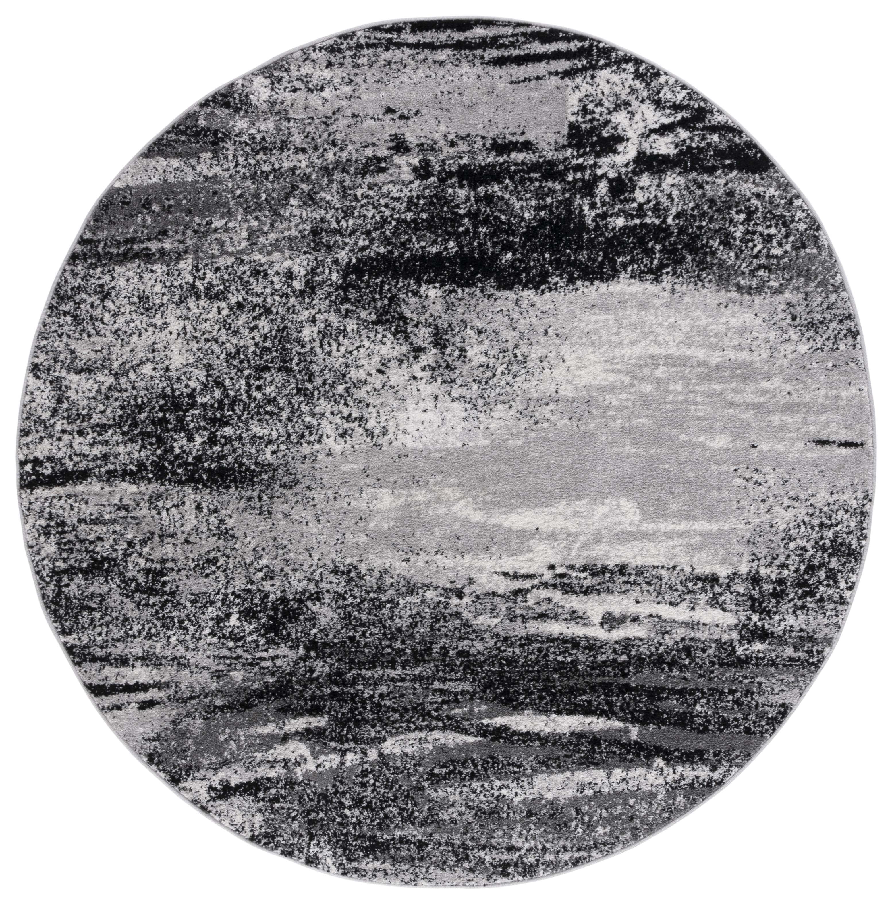 SAFAVIEH Adirondack Rudyard Abstract Area Rug, Silver/Multi, 10' x 10 ...