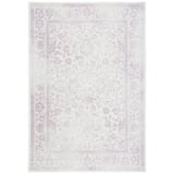 SAFAVIEH Adirondack Wyatt Traditional Distressed Area Rug, Ivory ...