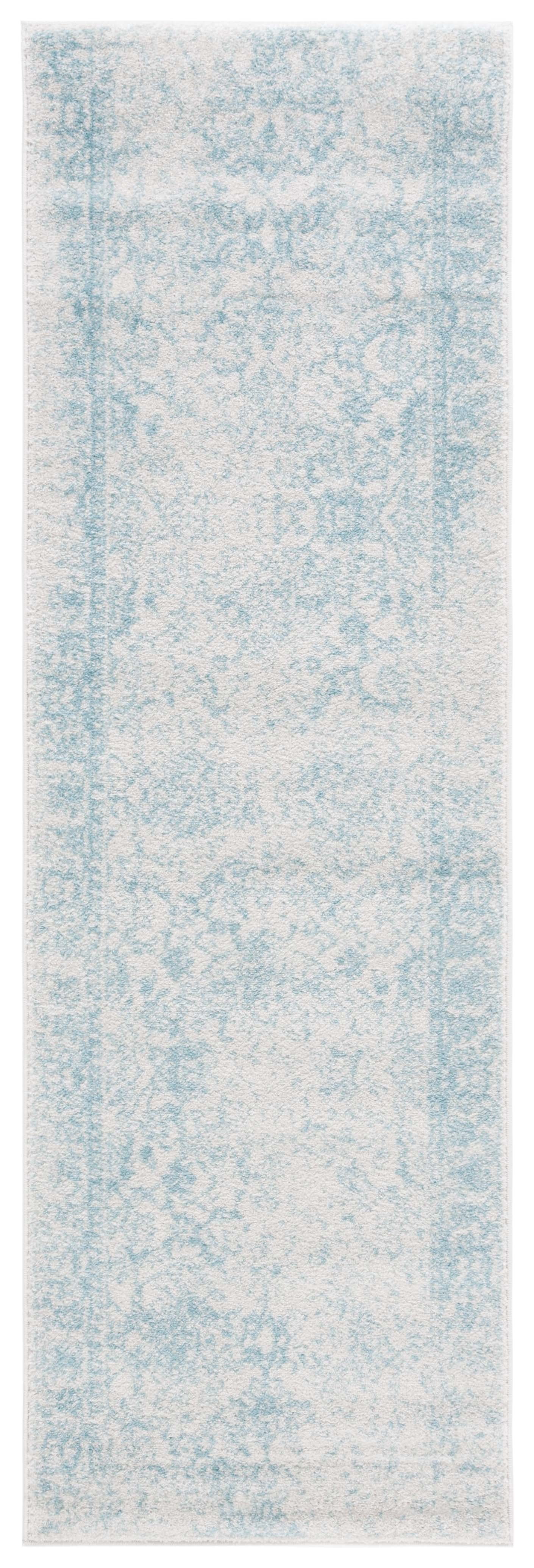 SAFAVIEH Adirondack Wyatt Traditional Distressed Runner Rug, Ivory ...