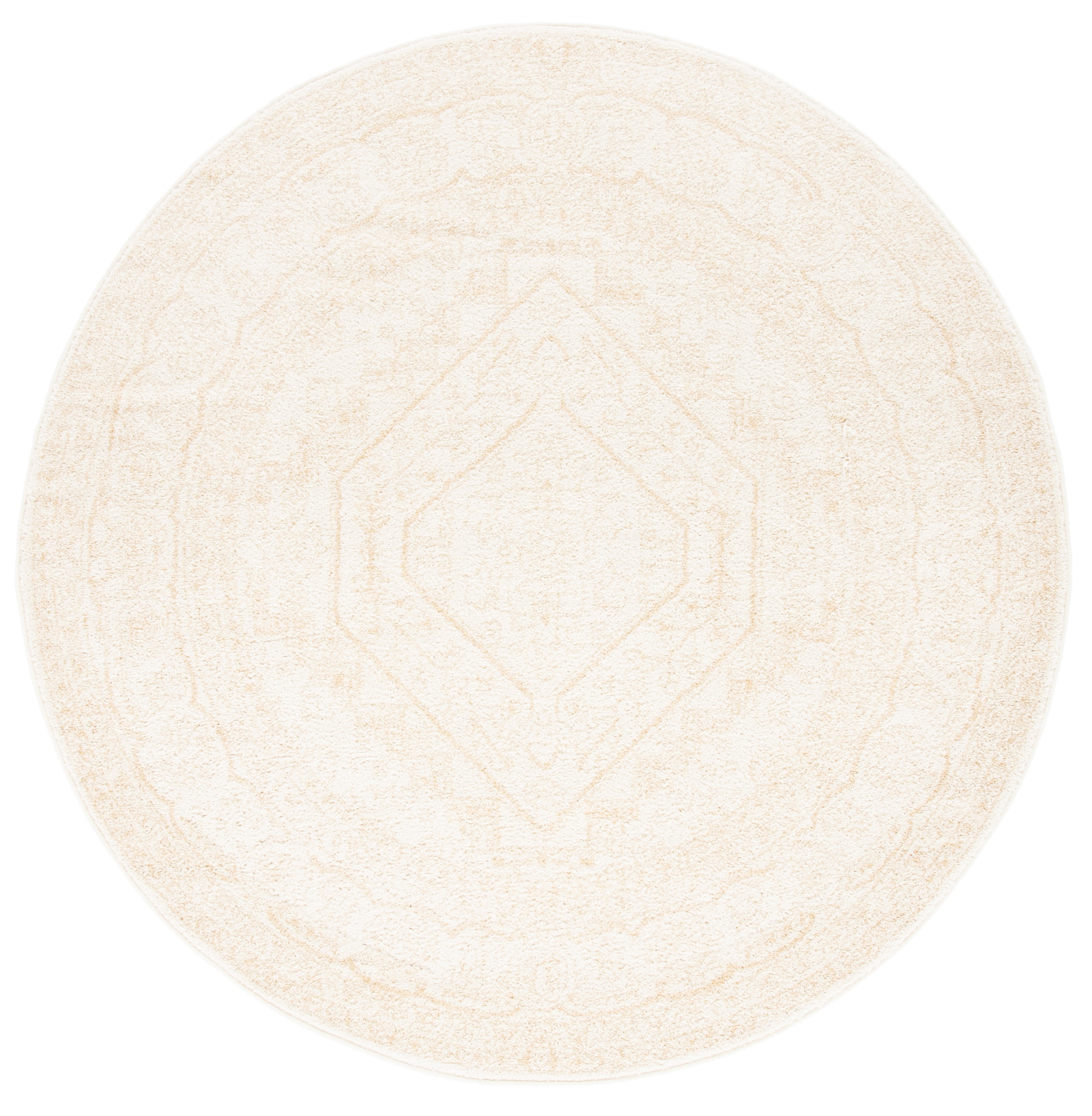 SAFAVIEH Adirondack Xavier Oriental Area Rug, Ivory/Beige, 6' x 6 ...