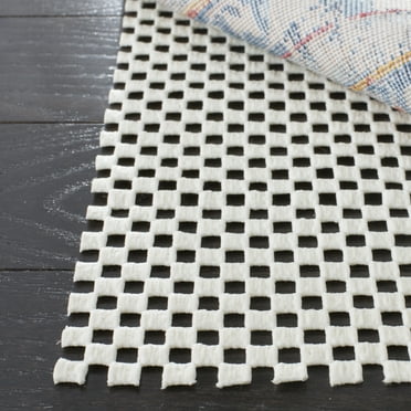 Safavieh Non-Slip Grip Waffle Cushion Premium Rug Pad for Hardwood ...