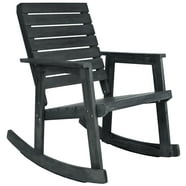B&Z KD-30B Adult's Classic Wooden Rocking Chair, Porch Rocker for ...