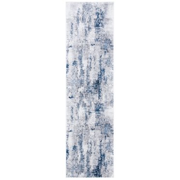 SAFAVIEH Jasper Brandt Abstract Overdyed Area Rug, Grey/Blue, 11' x 11 ...