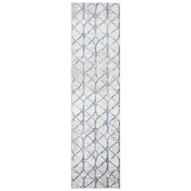 SAFAVIEH Brentwood Dolkar Abstract Geometric Runner Rug, 2' x 20 ...