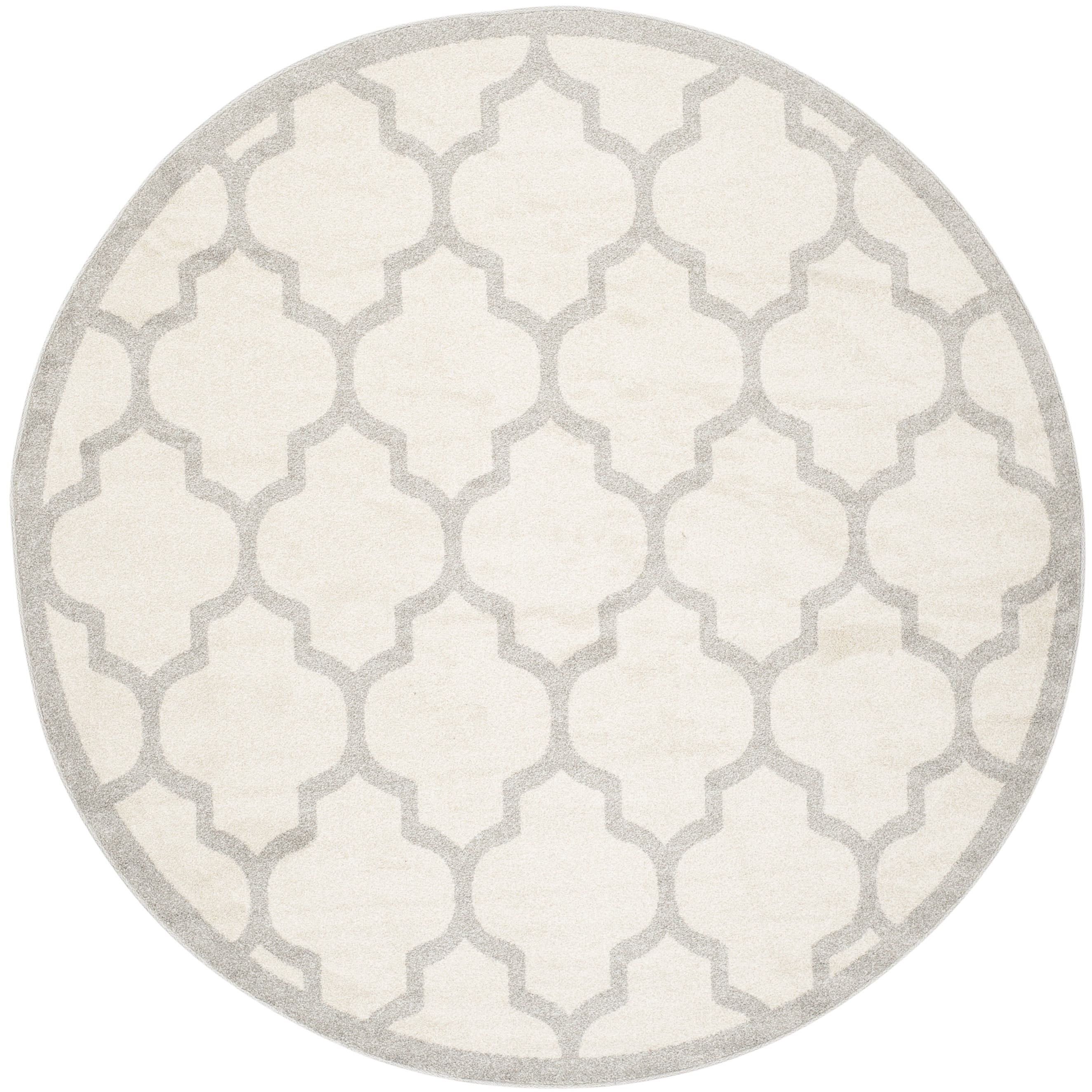 SAFAVIEH Amherst Roderick Geometric Area Rug, Beige/Light Grey, 9' x 9 ...