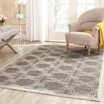 SAFAVIEH Soho Fiesta Celebration Wool Area Rug, Beige, 8' x 10 ...