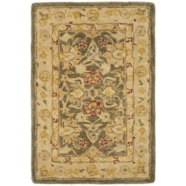 SAFAVIEH Braided Cirino Colorful Bordered Area Rug, Rust/Multi, 4' x 6 ...