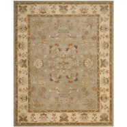 SAFAVIEH Martha Stewart Geranium Leaf Floral Area Rug, Hazelnut/Gold, 3 ...
