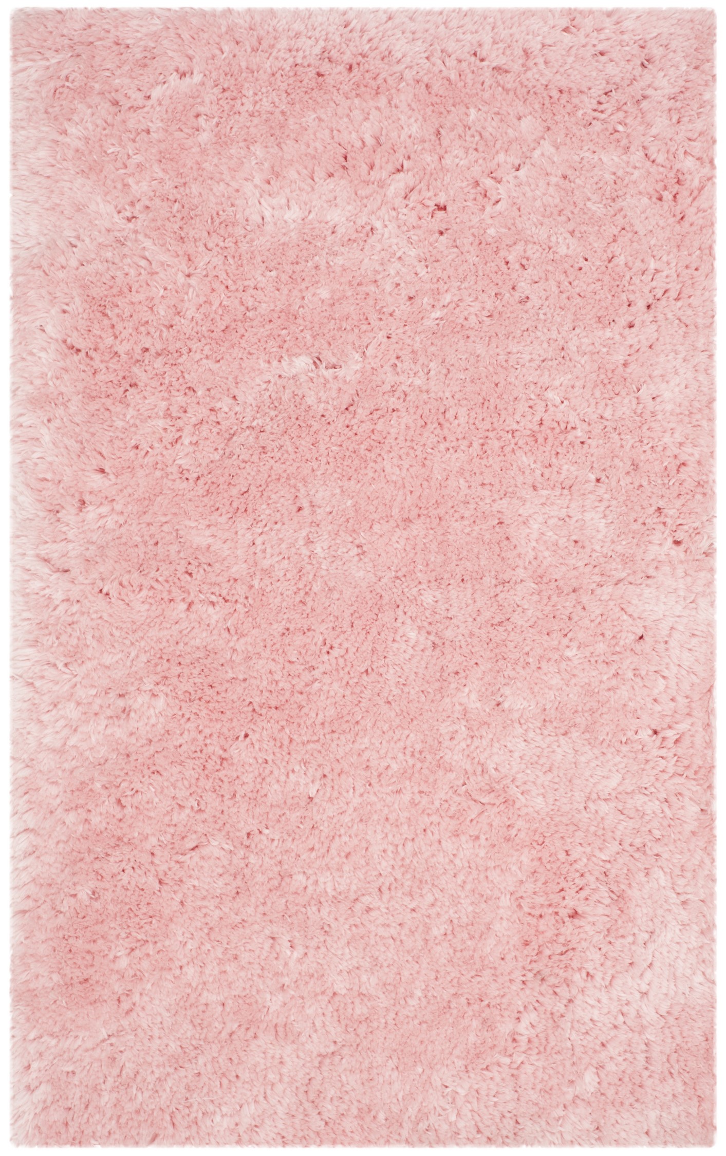SAFAVIEH Arctic Giselle Solid Polyester Shag Area Rug, Pink, 3' x 5 ...
