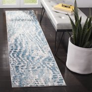 SAFAVIEH Laguna Neven Plush Solid Shag Area Rug, Turquoise, 3' x 5 ...