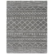SAFAVIEH Adirondack Matilda Abstract Area Rug, Ivory/Grey, 5'1" x 7'6 ...