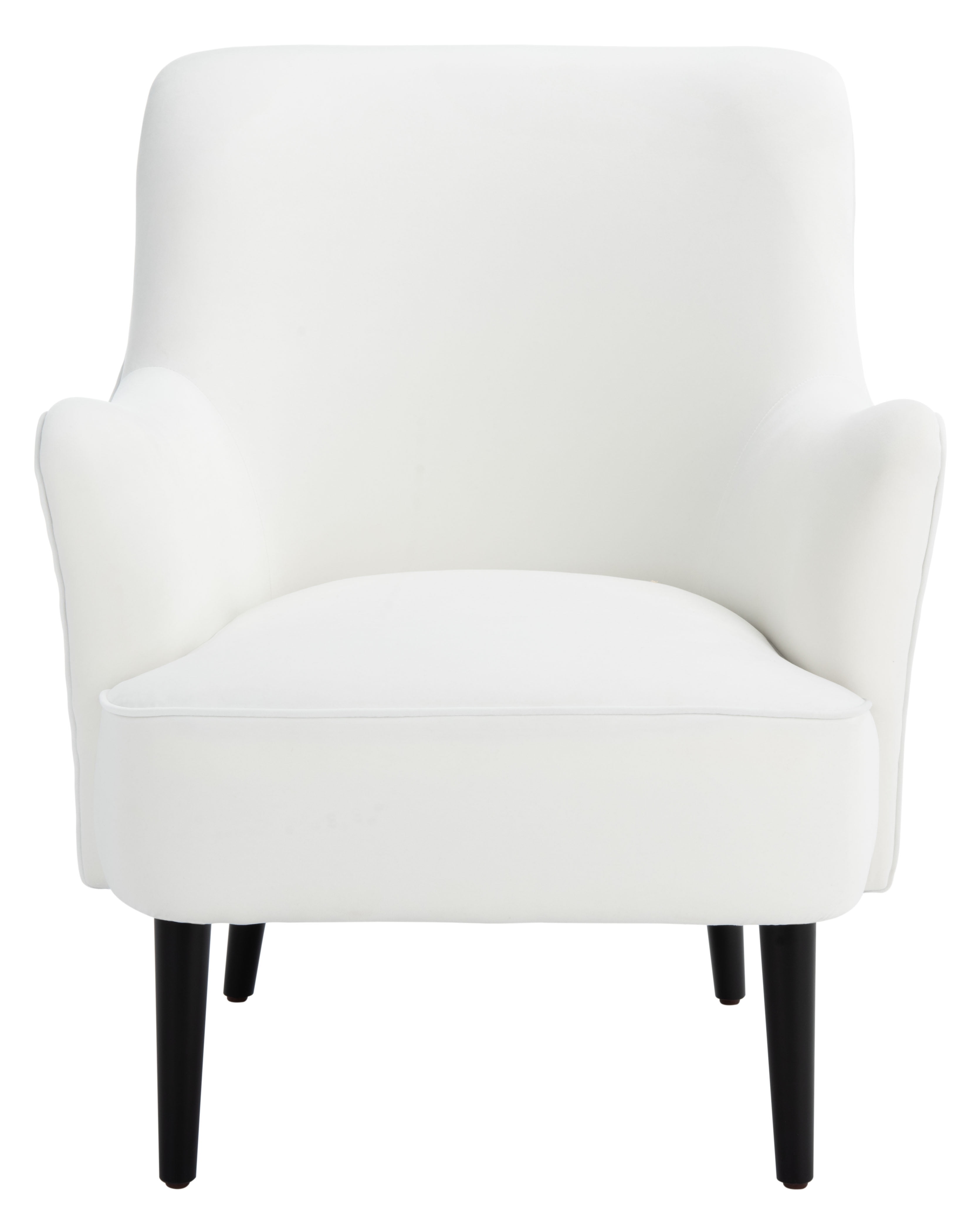SAFAVIEH Arlyss Modern Style White Upholstered Accent Chairs (29.7 in ...