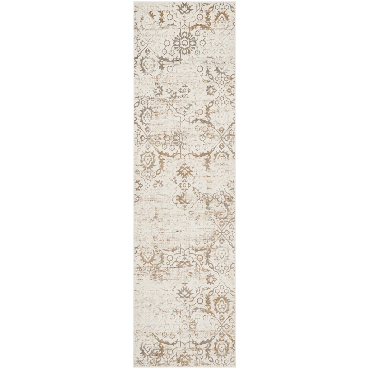 SAFAVIEH Artifact Collection ATF237C Grey / Cream Rug - Walmart.com