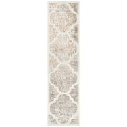 SAFAVIEH Abstract Anderson Plaid Area Rug, Ivory/Gold, 8' x 10 ...