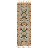 SAFAVIEH Aspen Collection APN110A Handmade Grey/Navy Rug - Walmart.com