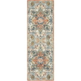 SAFAVIEH Aspen Collection APN312A Handmade Blue/Rust Rug - Walmart.com