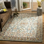 SAFAVIEH Natura Carly Geometric Braided Wool Area Rug, Ivory, 6' x 9 ...