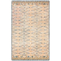 SAFAVIEH Cambridge Kenneth Geometric Diamonds Wool Area Rug, Light Blue ...