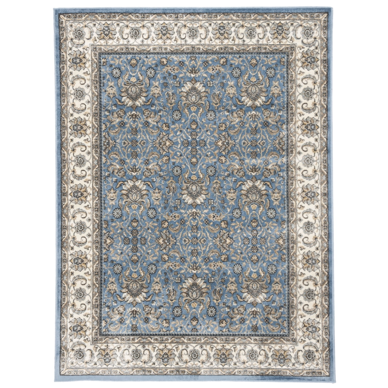 SAFAVIEH Atlas Kostadin Oriental Area Rug, Blue/Ivory, 2'2" x 3'7 ...