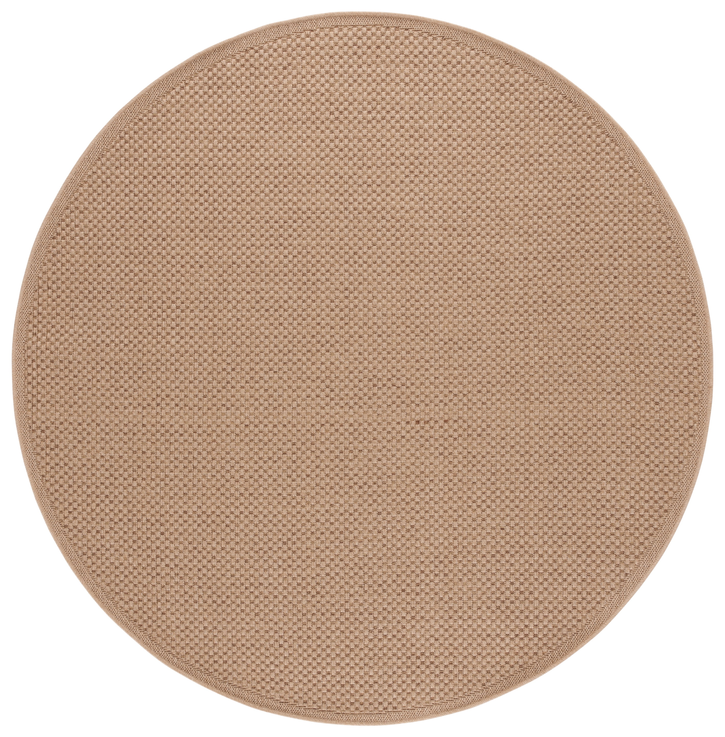 SAFAVIEH Atrium Sisal Christy Solid Indoor/Outdoor Area Rug, Beige, 6'7 ...