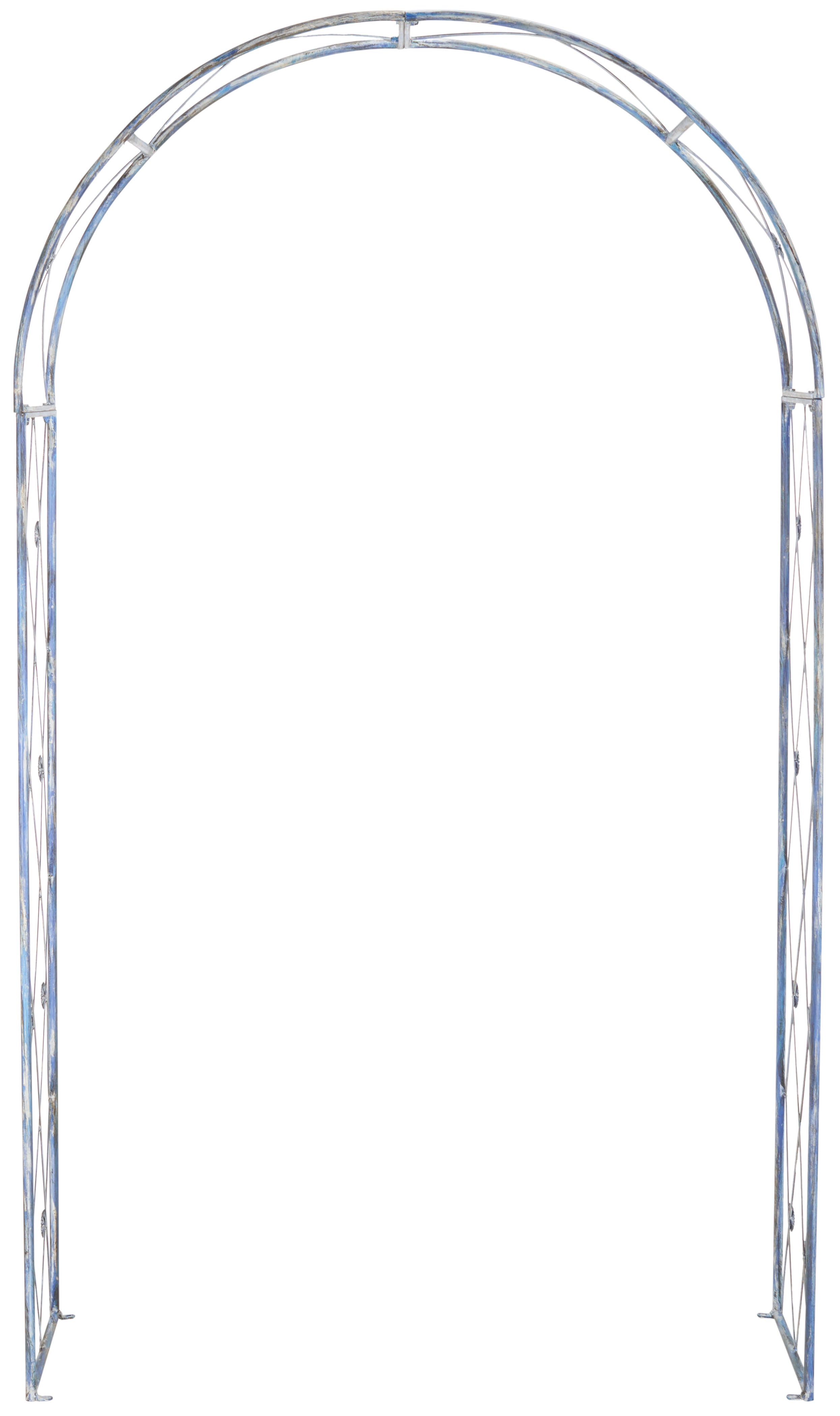 SAFAVIEH Atticus Outdoor Patio Archway, Mossy Blue - Walmart.com