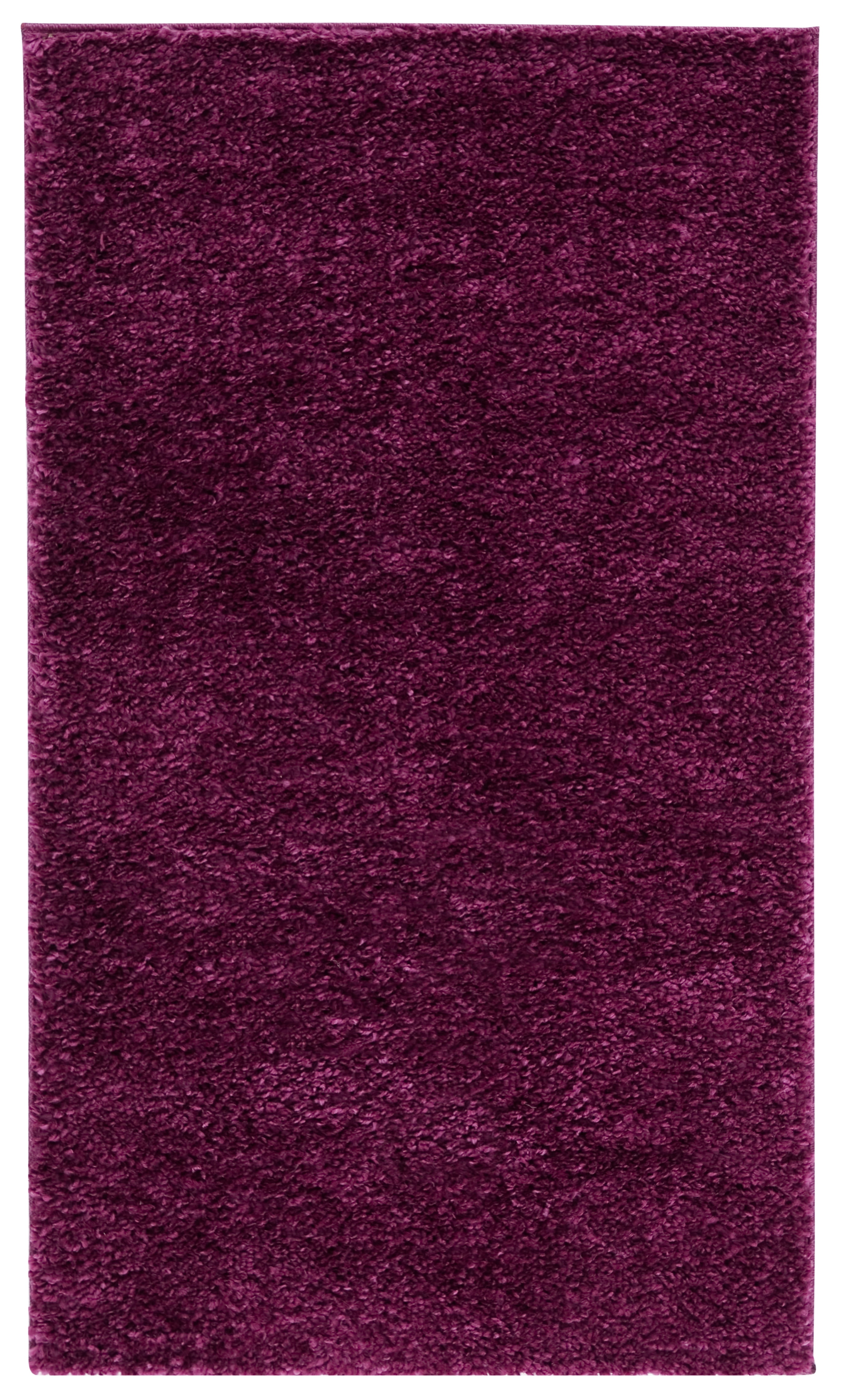 SAFAVIEH August Carlene Solid Plush Shag Area Rug, Purple, 2'3" x 4 ...