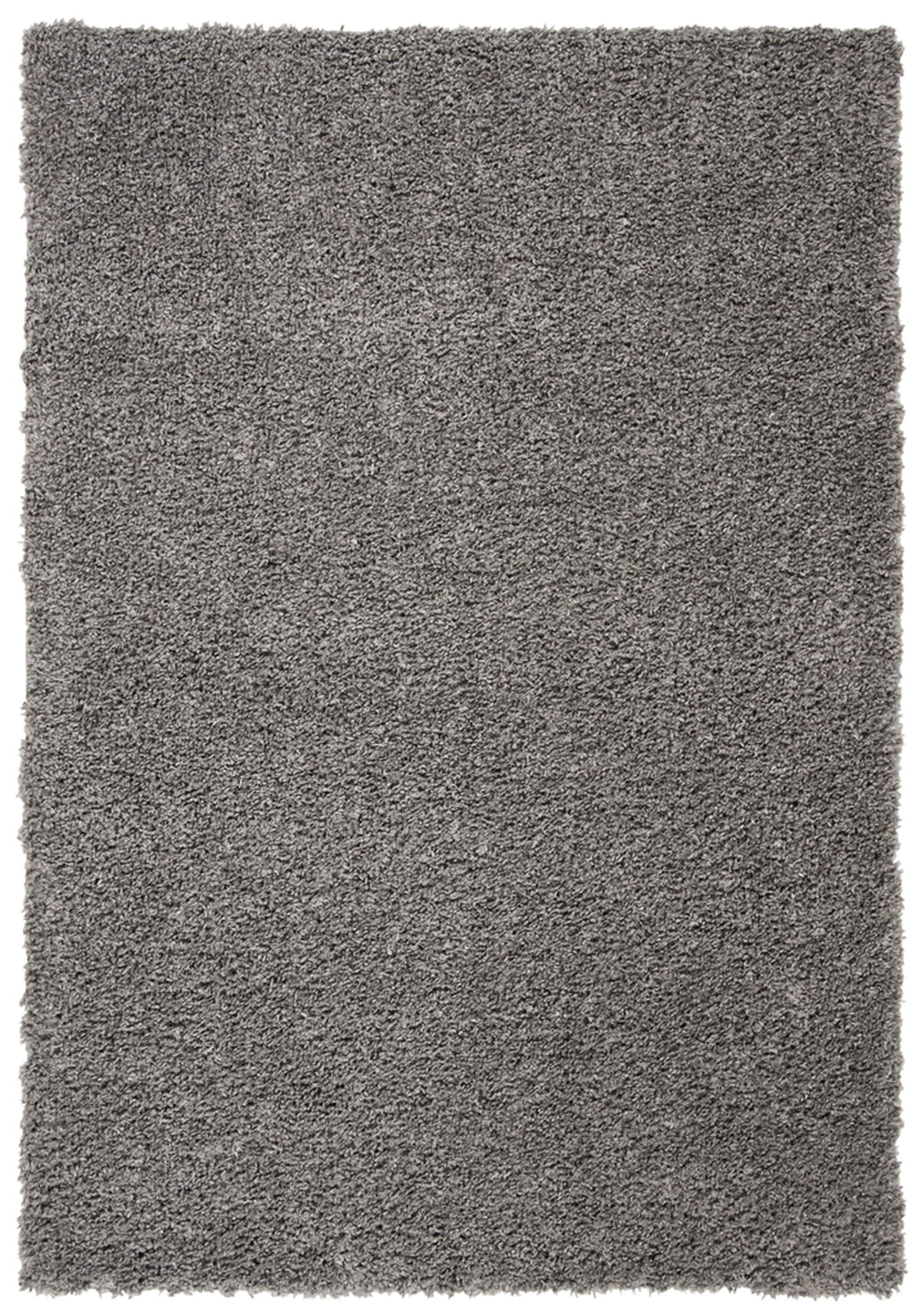 SAFAVIEH August Sophia Solid Shag Area Rug, Grey, 5'3" x 7'6" - Walmart.com