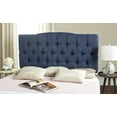 Safavieh Axel Modern Glam Tufted Headboard, Queen, Navy - Walmart.com