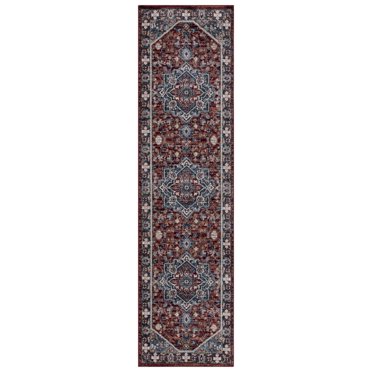 "Large Nourison Astra Persian Sage Multi 7'10"" x 10' Washable Rug ...