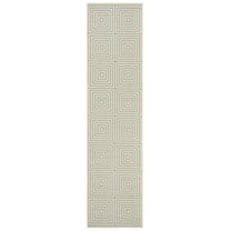 SAFAVIEH Courtyard Larry Seashells Indoor/Outdoor Runner, 2'3" x 6'7 ...